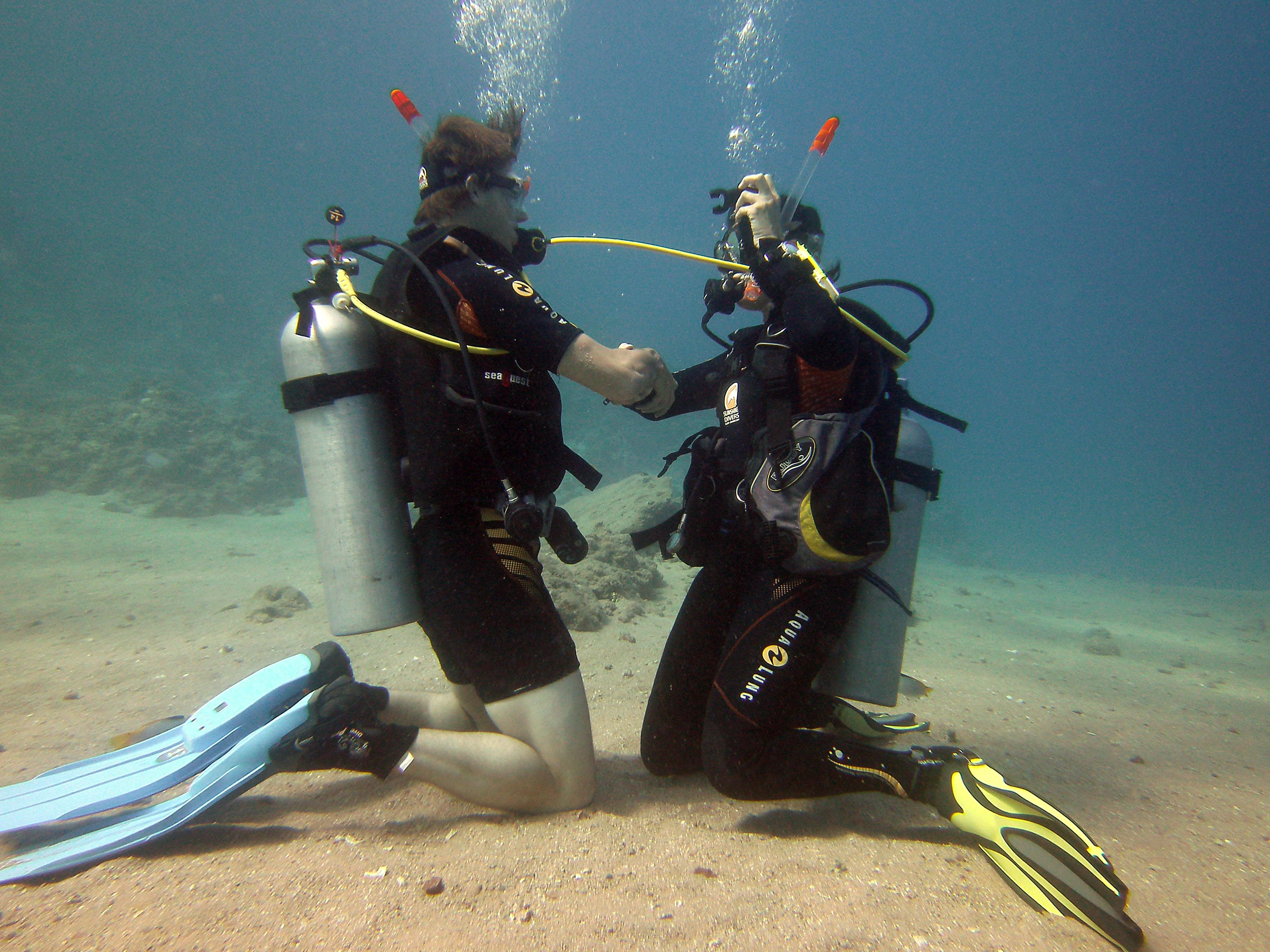 Tauchanfänger – Tauchen im Roten Meer – Sunshine Divers – Mary & Klaus